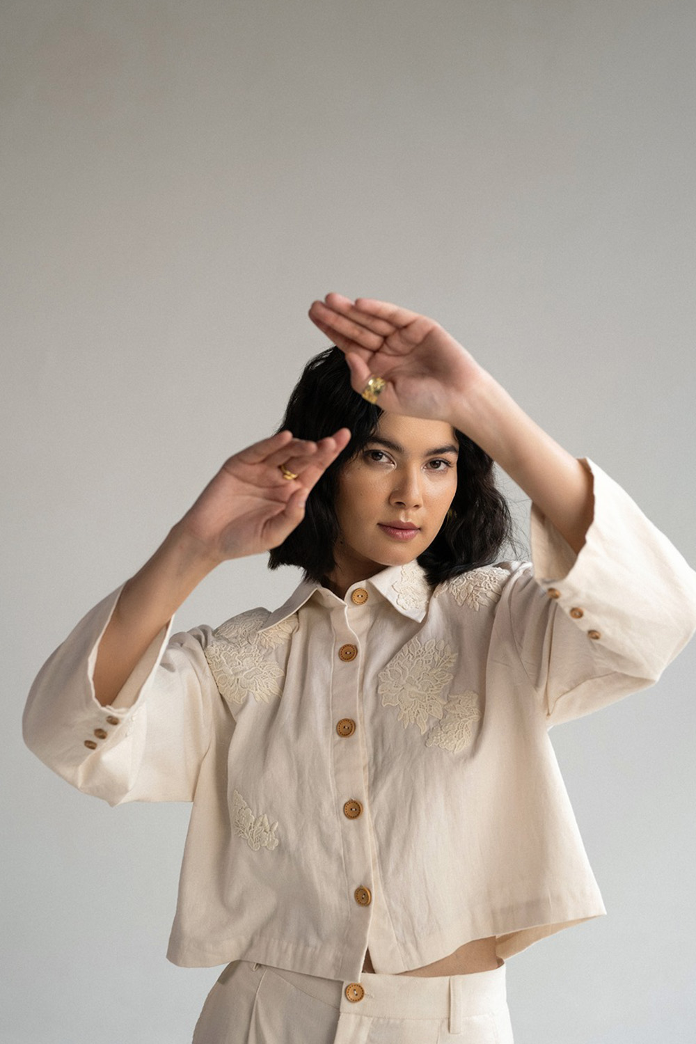 ORIGANI LIFE presents Rosewood Co-ord Set available only at FEI