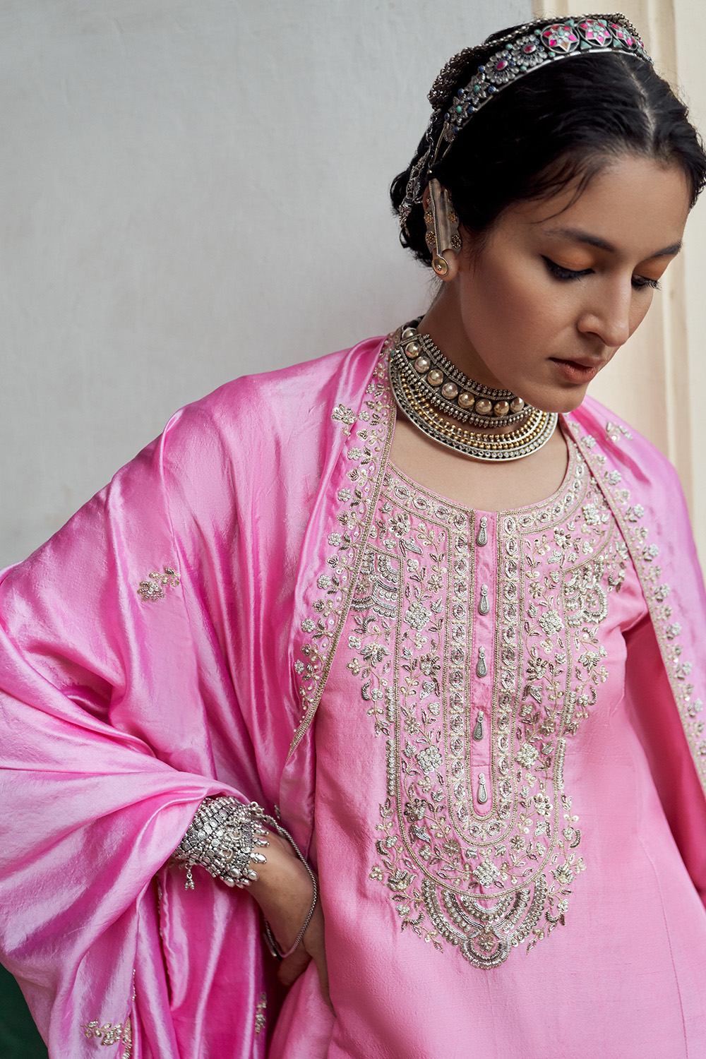 PINK CITY presents Gulabi Suit available only at FEI